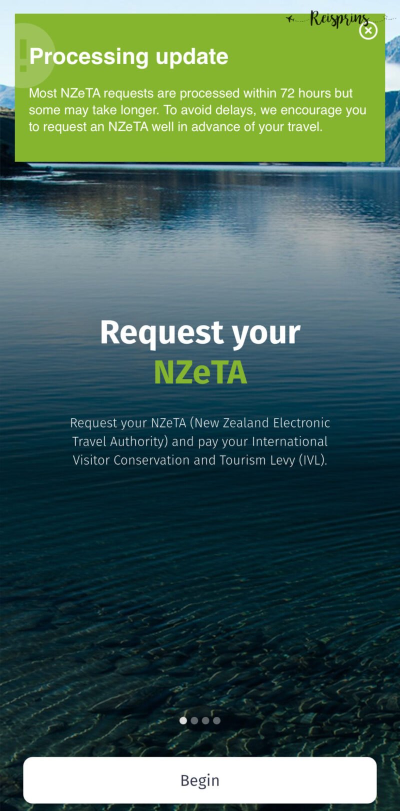 Een NZeTA (New Zealand Electronic Travel Authority) aanvragen voor jouw ...