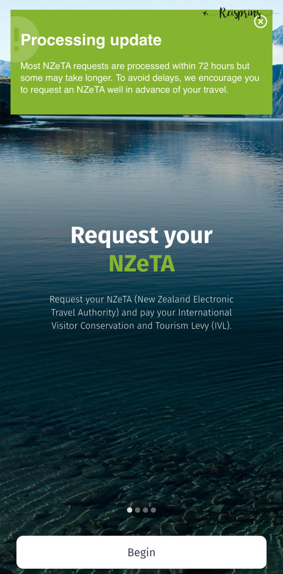 Een NZeTA (New Zealand Electronic Travel Authority) aanvragen voor jouw ...